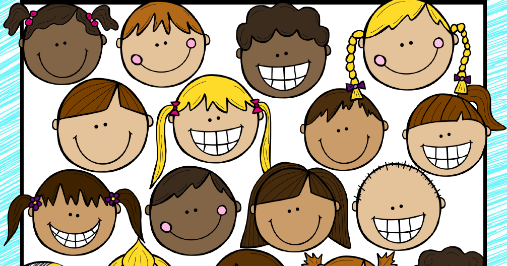 Cute Faces Clipart | The Itty Bitty Teacher