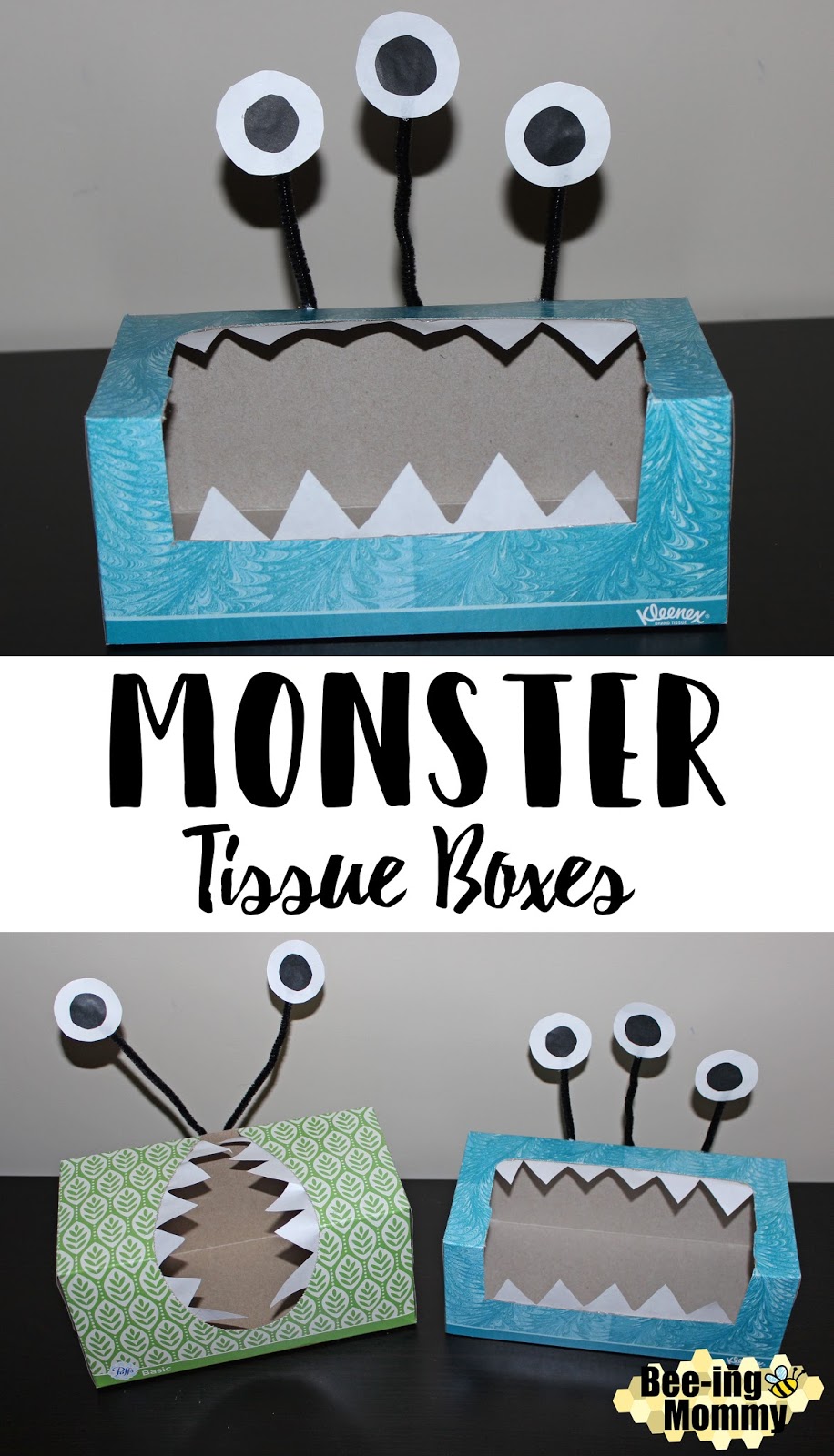Monster Tissue Box Decorations