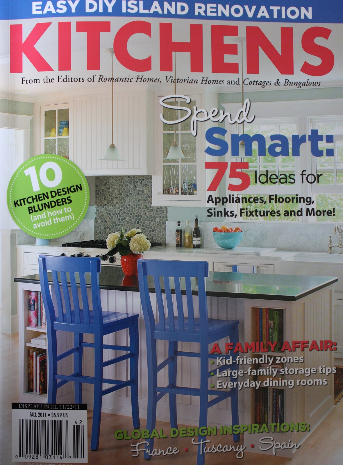 The Yellow Cape Cod: See Me in The Current Issue of Kitchens Magazine