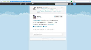 Sacerdotus: Atheist Disingenuity