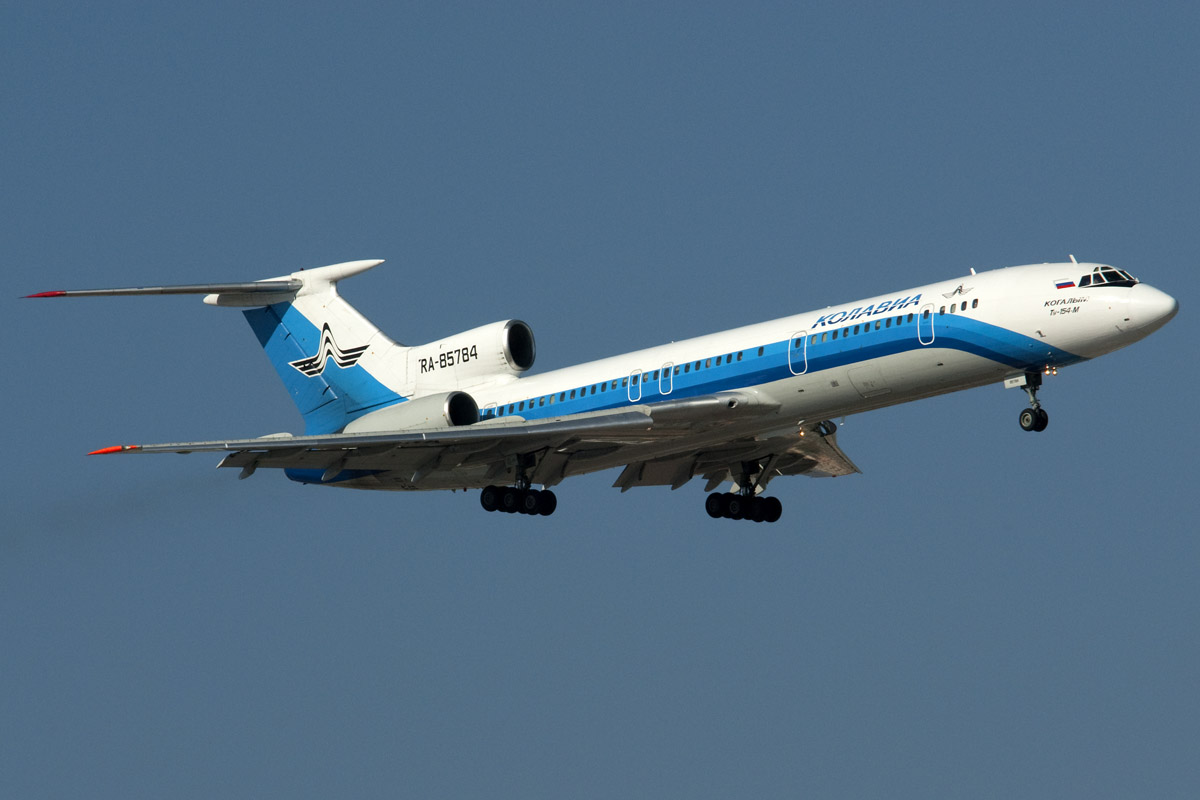 Colors of Tupolev TU154-Jets: Kolavia TU5 RA-85754