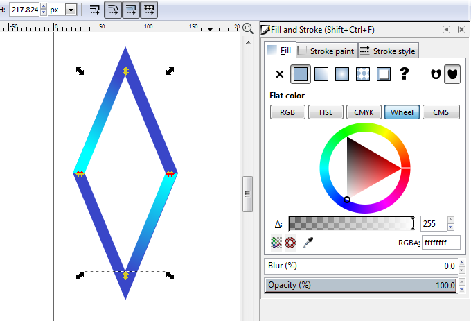 How to make a Cool Gemstone Using Inkscape - Methodoart