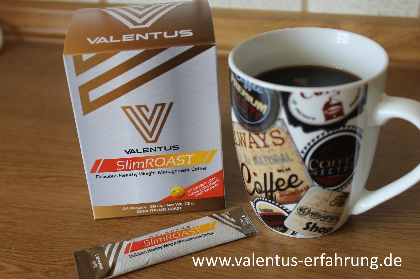 Valentus Erfahrungsbericht: 18. Tag nach Beginn (Kaffee-Varianten)