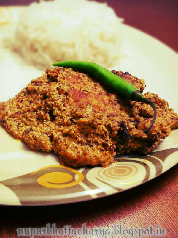 Nupur Bhattacharya: Shorshe+Posto Bata Maach (Fish Recipe)