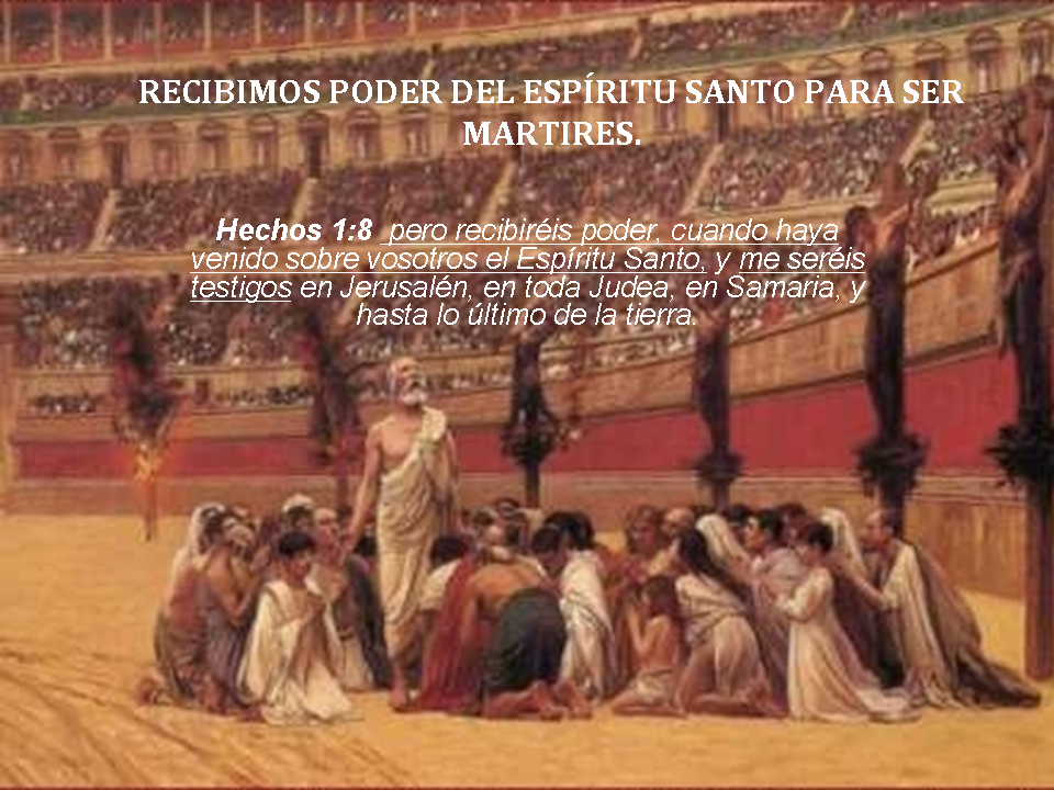 Huyendo de Babilonia, de regreso a Sion.: RECIBIMOS PODER DEL ESPÍRITU ...