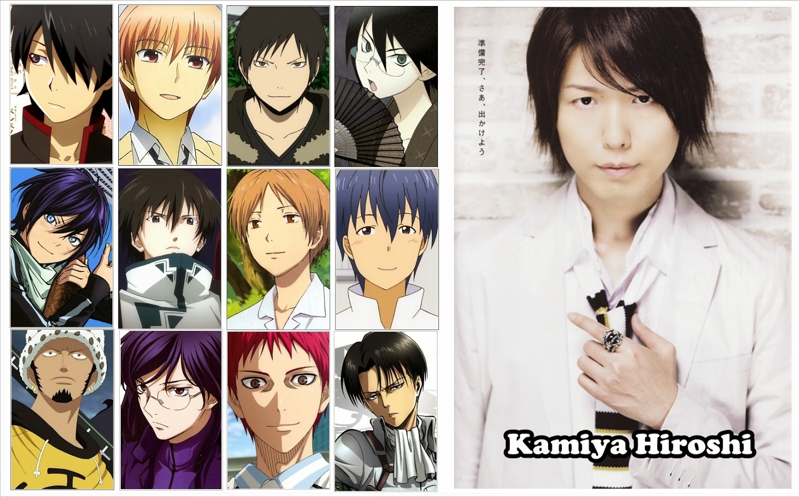 Kamiya Hiroshi | Voice of Words