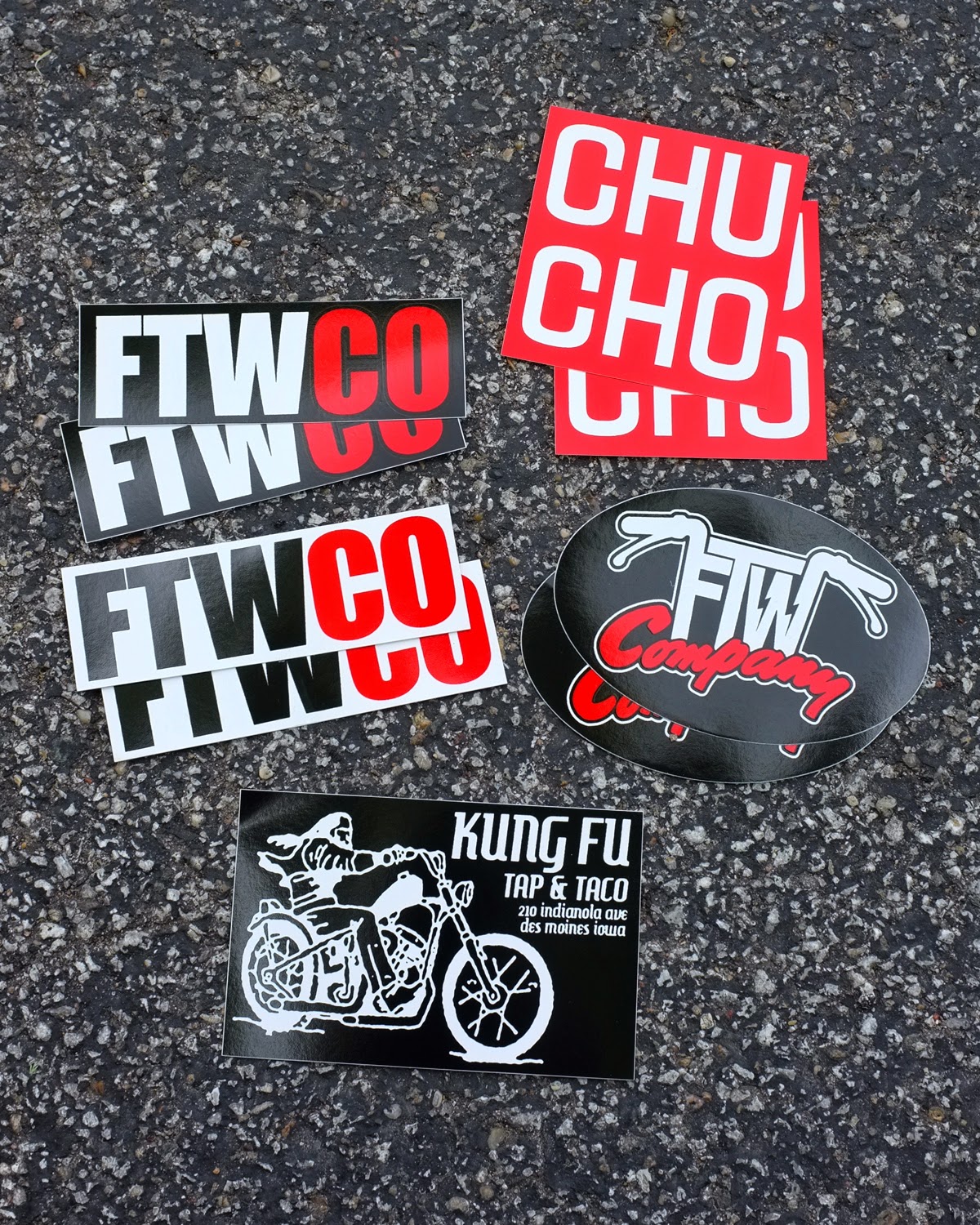 FTWCo: STICKERS ON THE STREET