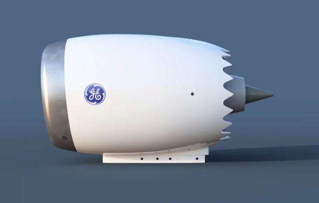 A Working 3D-Printed Model Of a B787 Jet Engine With Thrust Reverser!