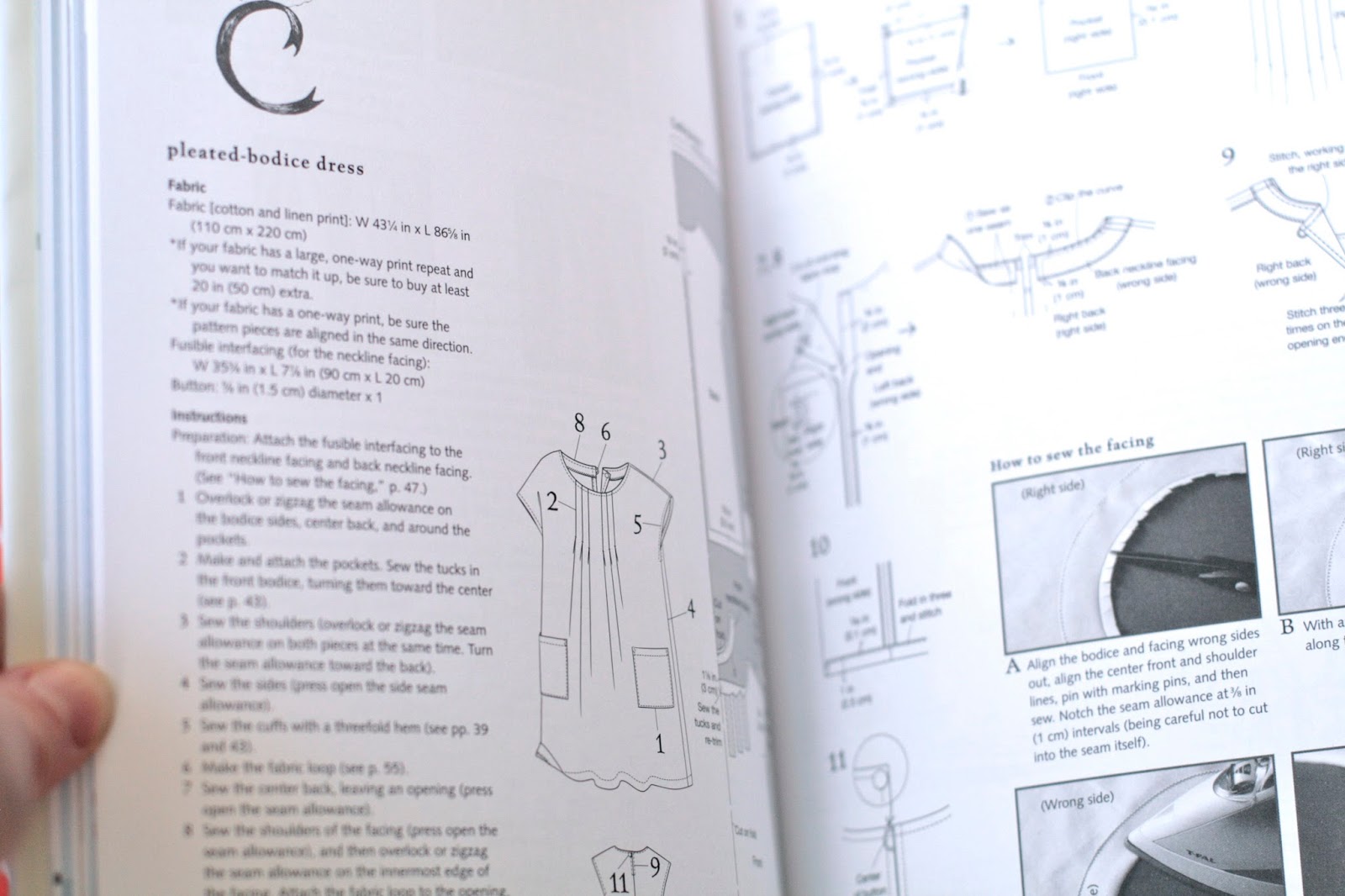 Japanese sewing books at The Drapery