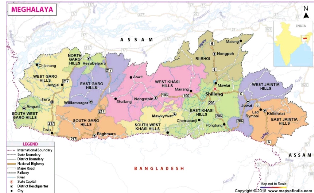 Northeast India States