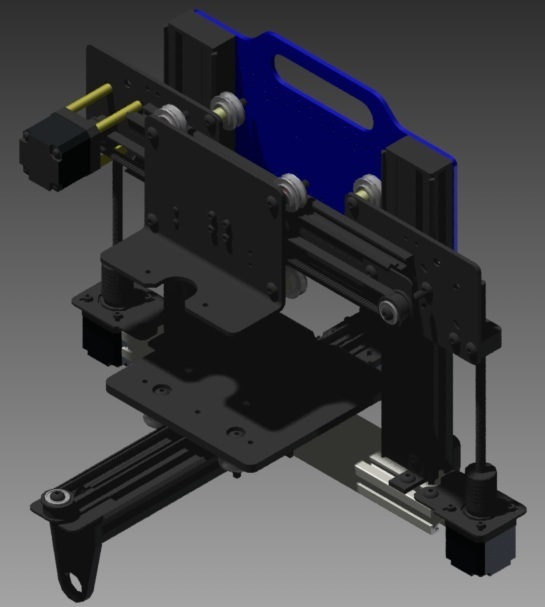 262. Portable 3-axis 3D printer/CNC mill platform design || Free ...