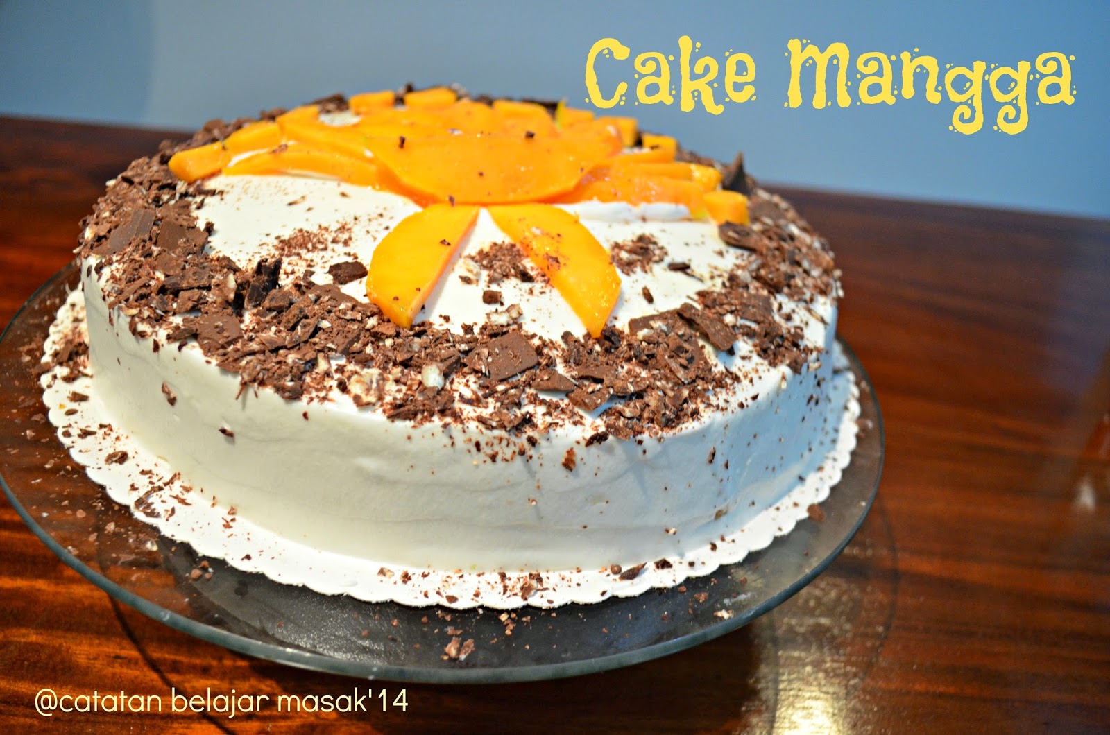 Lieschens Grodentorte jadi Cake Mangga | Catatan Belajar Masak