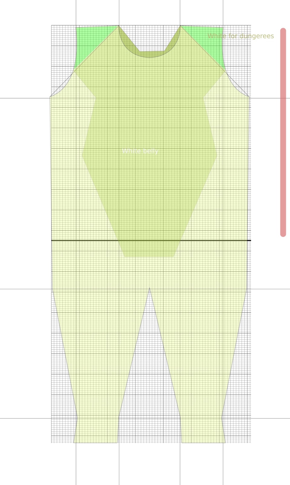 Patterns: Toddler Cat Suite - Belly design