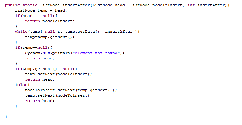 Java-Latte: Linked List implementation in Java Java-Latte: Linked List implementation in Java