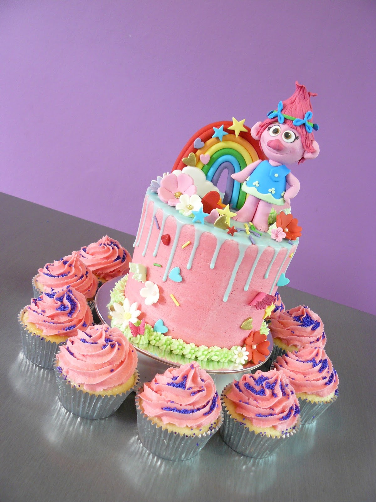 The Cup Cake Taste - Brisbane Cupcakes: Princess Poppy Cake