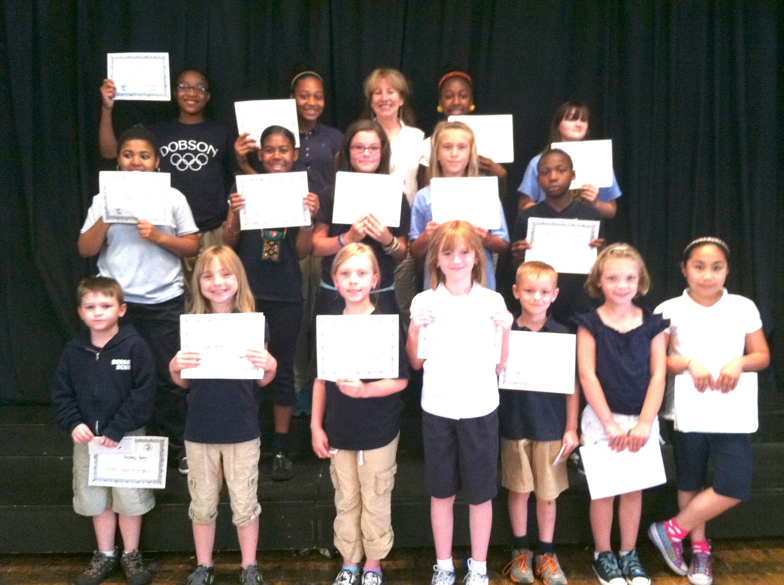 Welcome to James Dobson School's Blog!: The Stars Are Out at Dobson