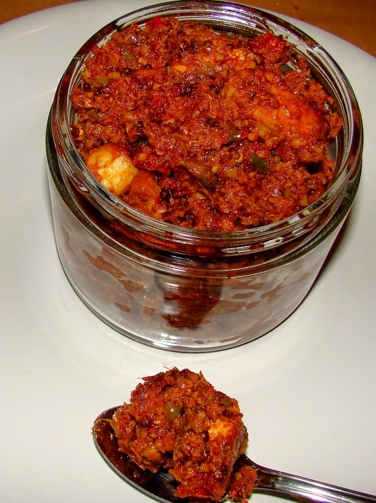 Fish Pickle Preparation | Recipe Table