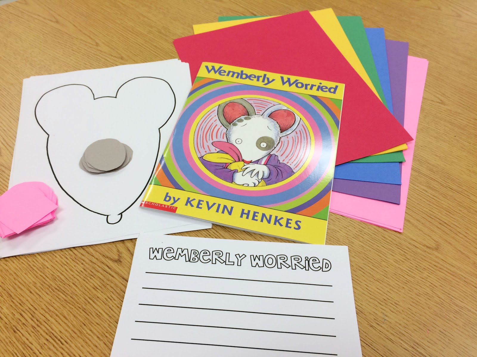 Wemberly Worried Clipart