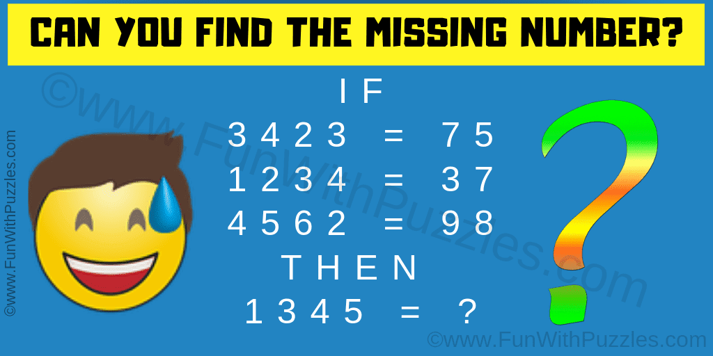 Easy Math Logic Challenge: Find the Missing Number!