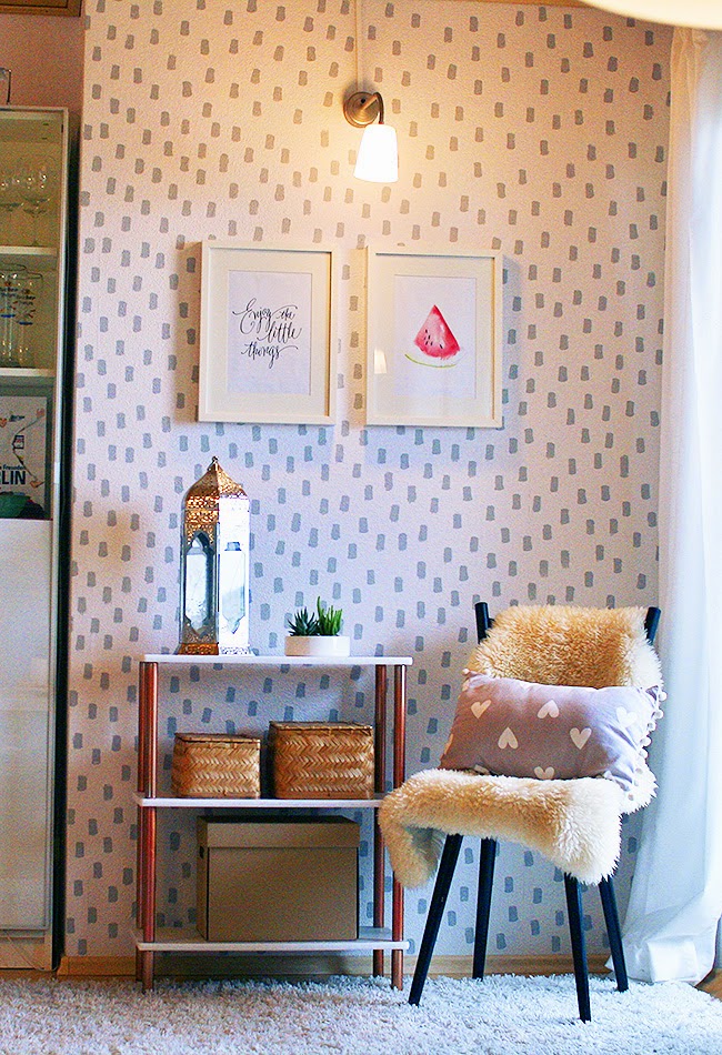 COLORS OF HOME: {DIY} Statement Wall