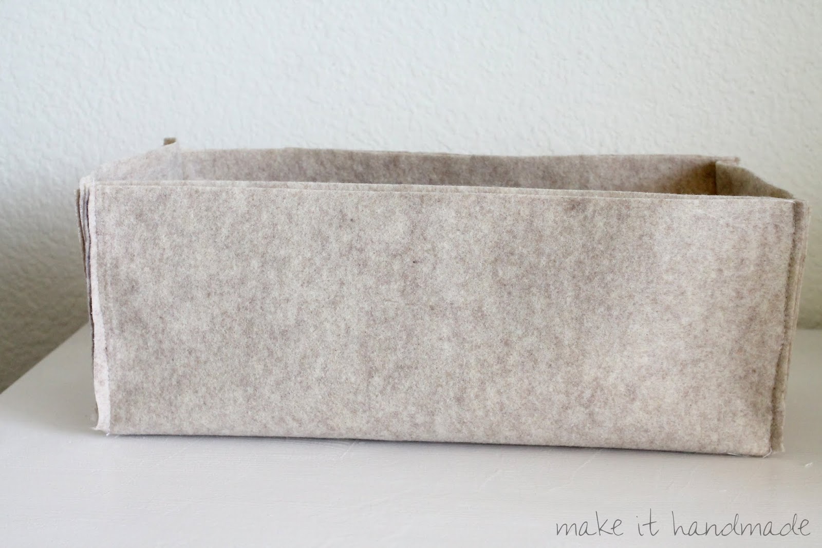 Make It Handmade: Felt Baskets (In Any Size!) Tutorial
