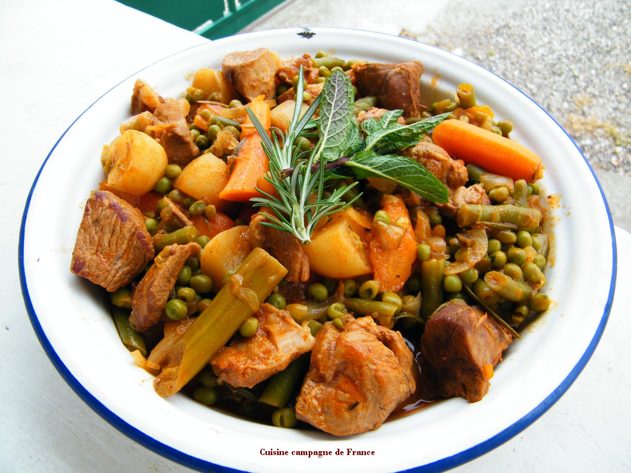 Cuisine et Campagne de France : Navarin de printemps