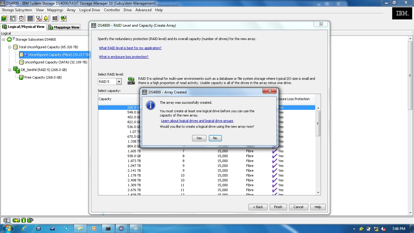 Remote Infrastructure Management: How to create a LUN in IBM DS Storage ...