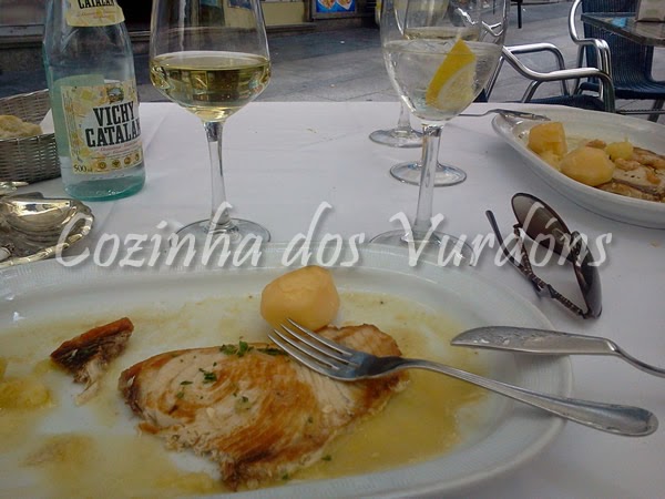 POSTAS DE ROBALO A MARISQUEIRA