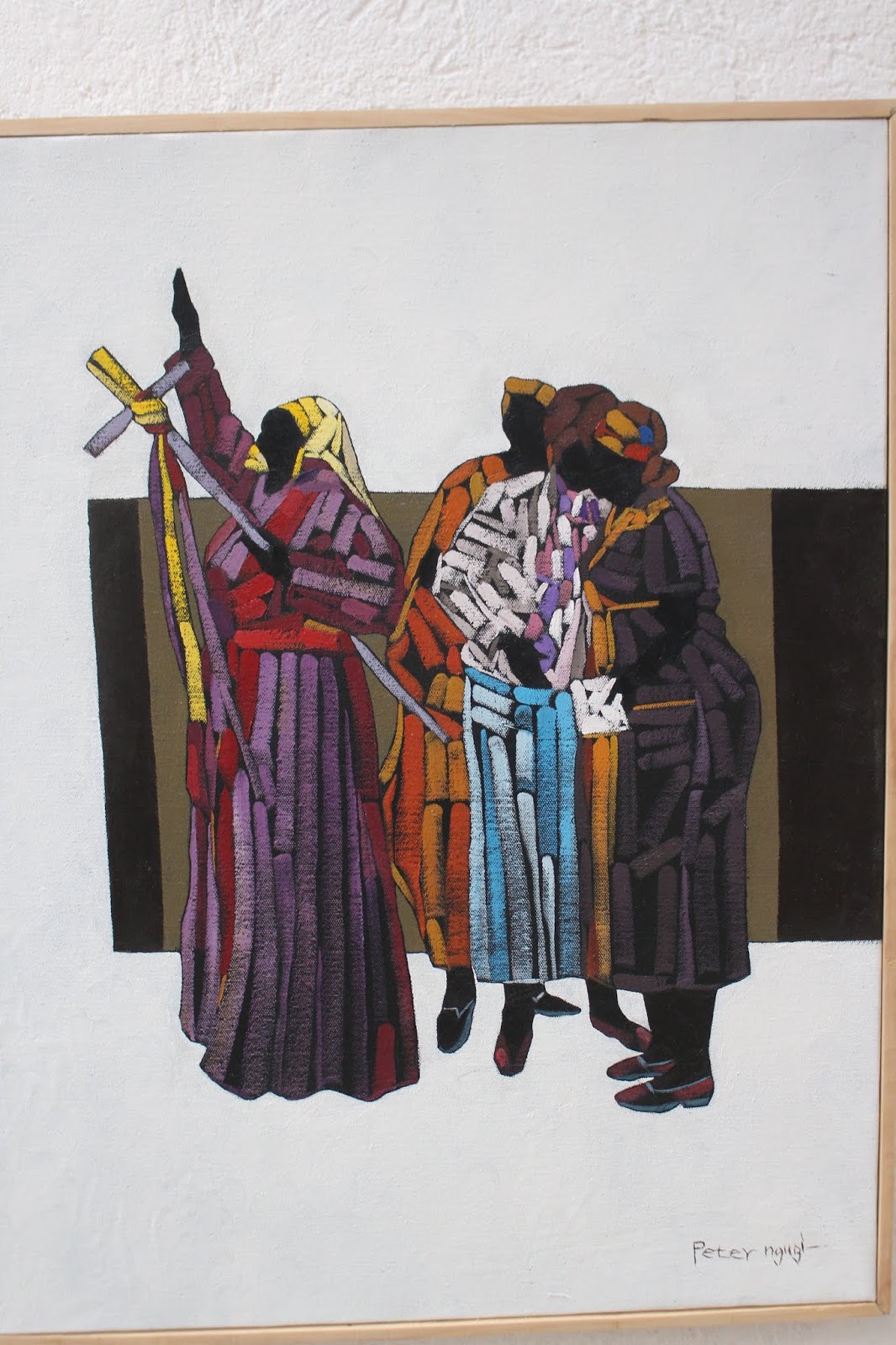 Kenyan Arts Review: PETER NGUGI: ‘WEAPONIZING’ ART WITH PATTERNS OF TRUTH