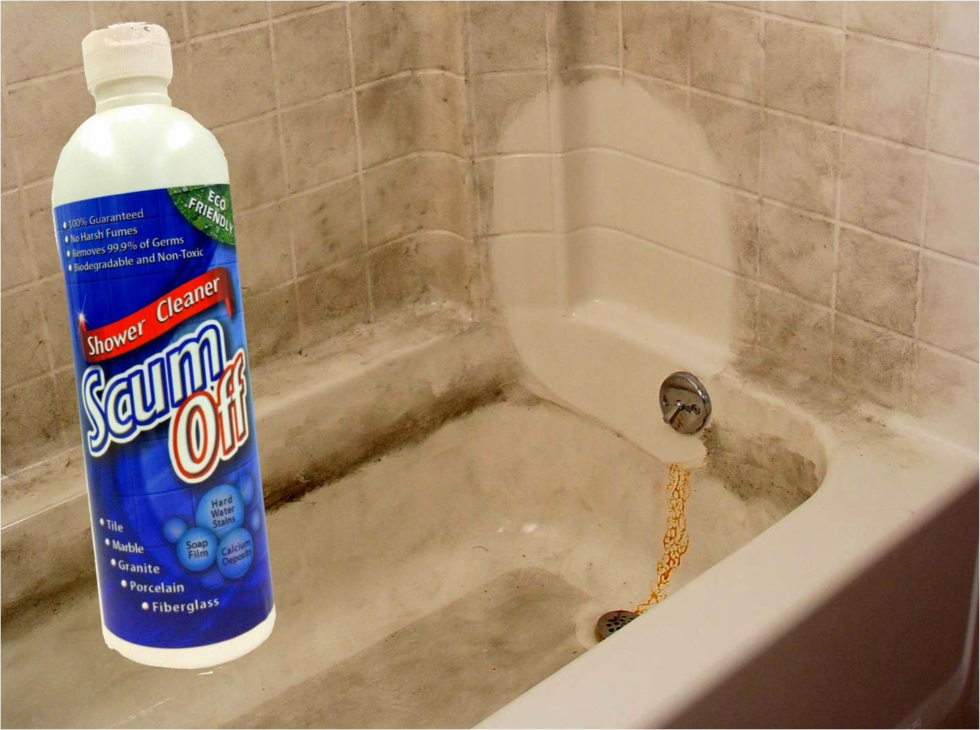 Featured Product: Scum Off Shower Cleaner | Hard Water, Soap Scum ...