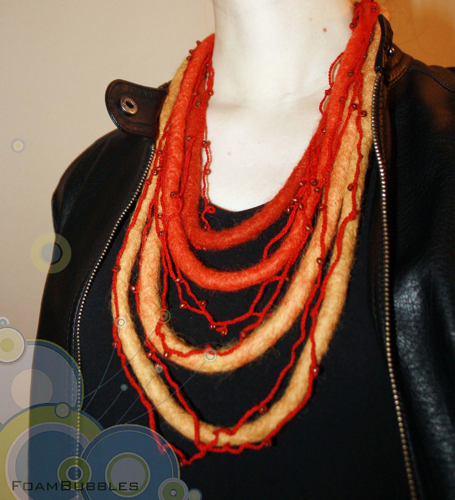 Coliere crosetate, tricotate, impletite, zapacite | FoamBubbles