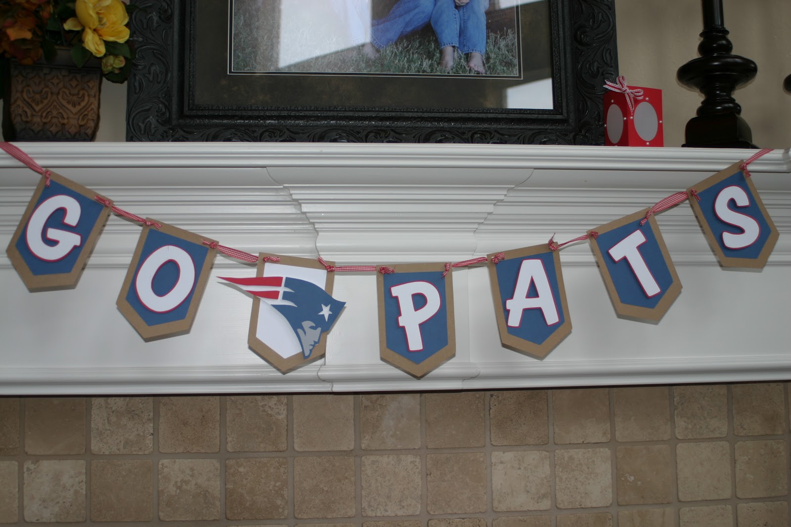 The Craftin' B: New England Patriots Banner