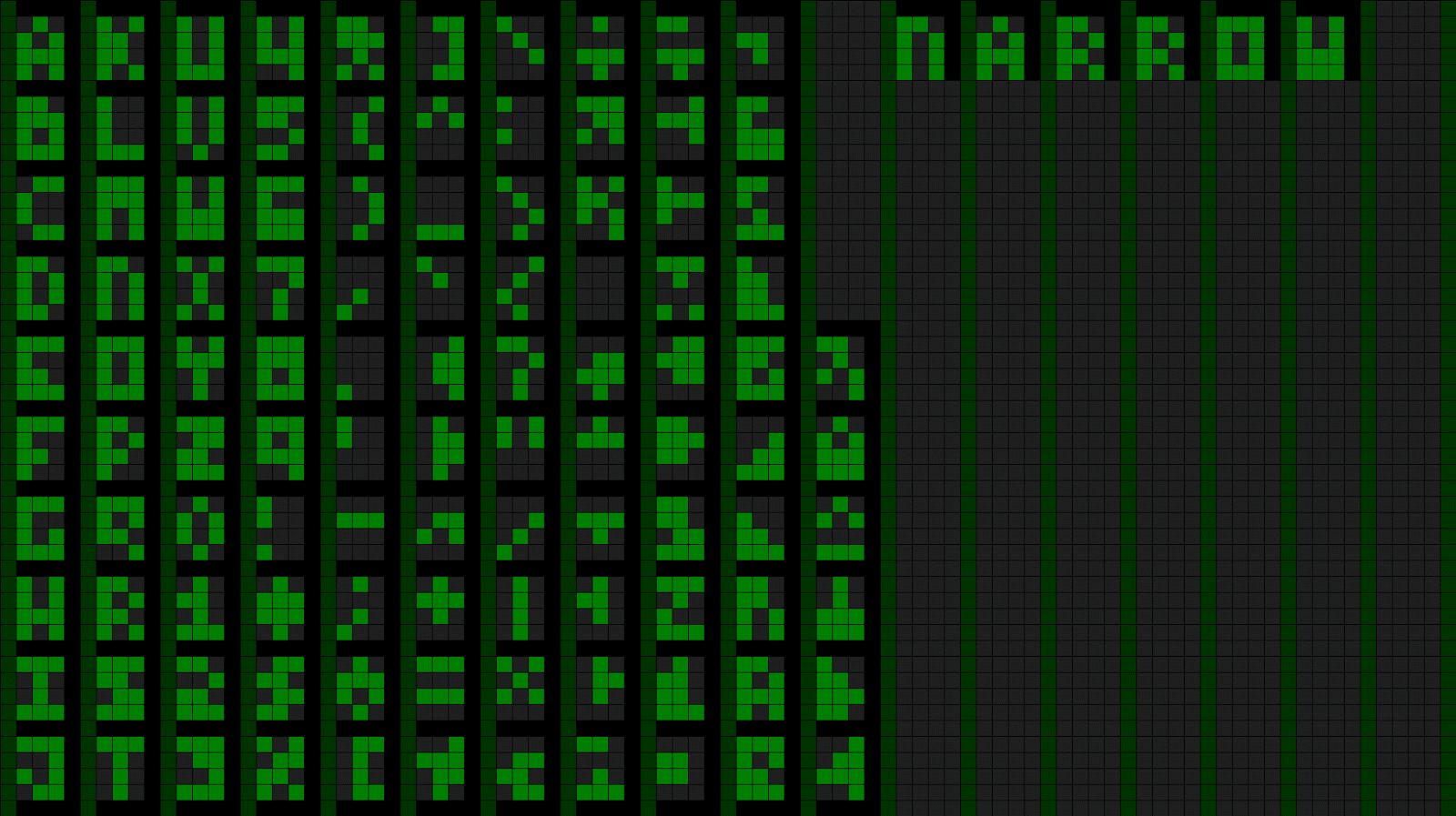 Batchout: Pixel Fonts for Launchpads