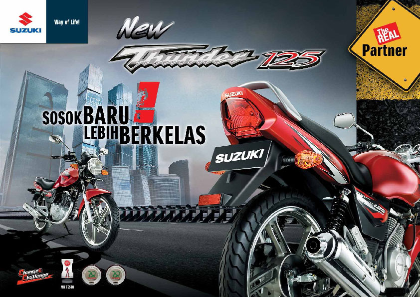 SUZUKI: THUNDER 125 NEW