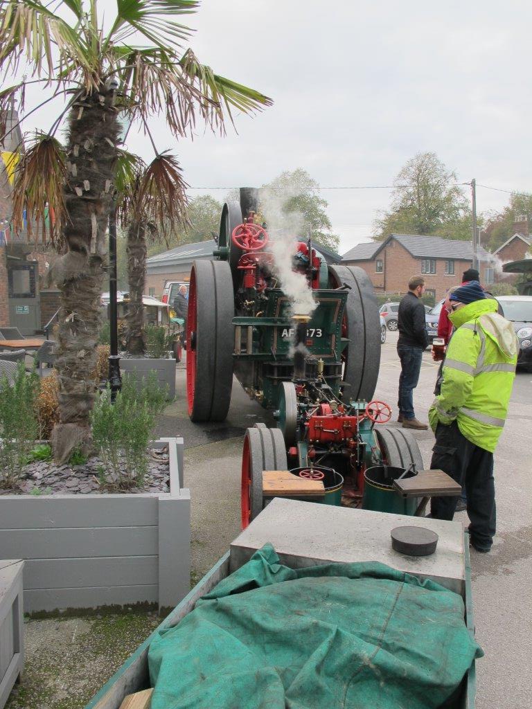 Vince's World: Crown Inn, Goostrey, steam party