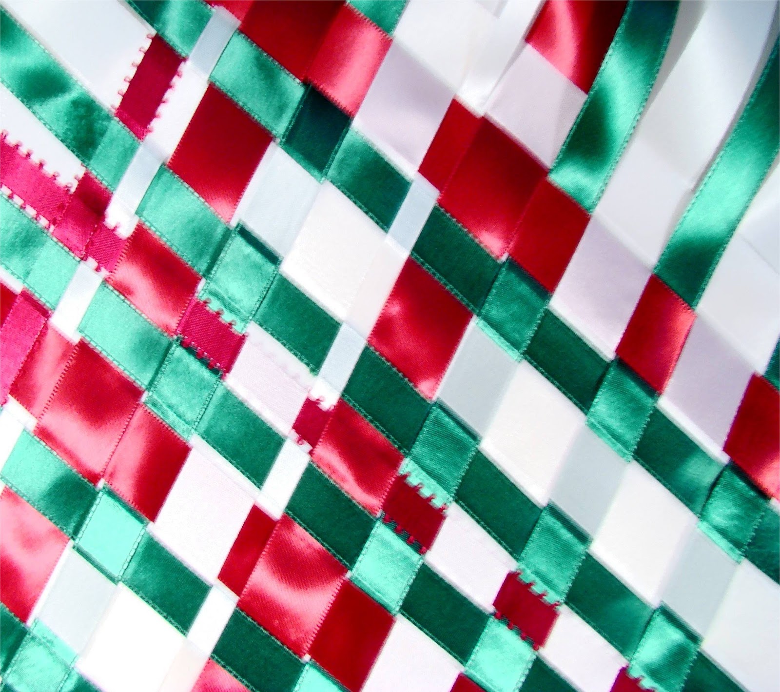 Needlework Crafts Sewing and Stitching Fun: Make Ribbon Fabric for ...