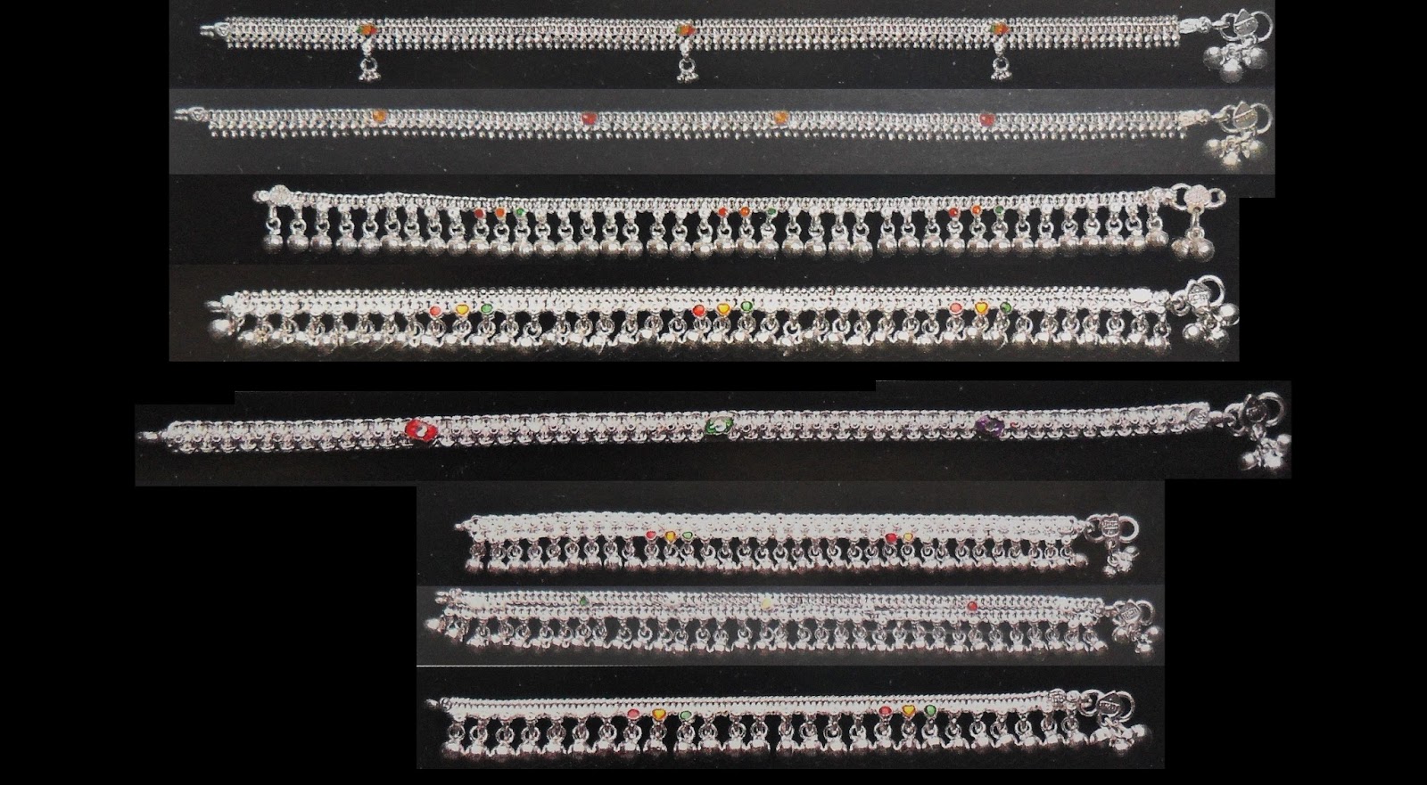 Sree Srinivasa Jewellers Salem: Wholesale Silver Leg Chain and Anklet ...