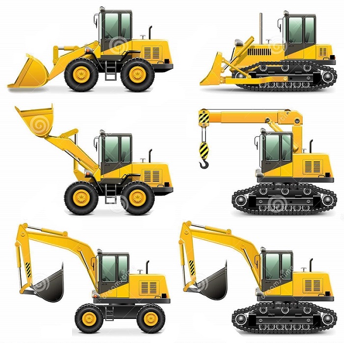Construction Machines Names