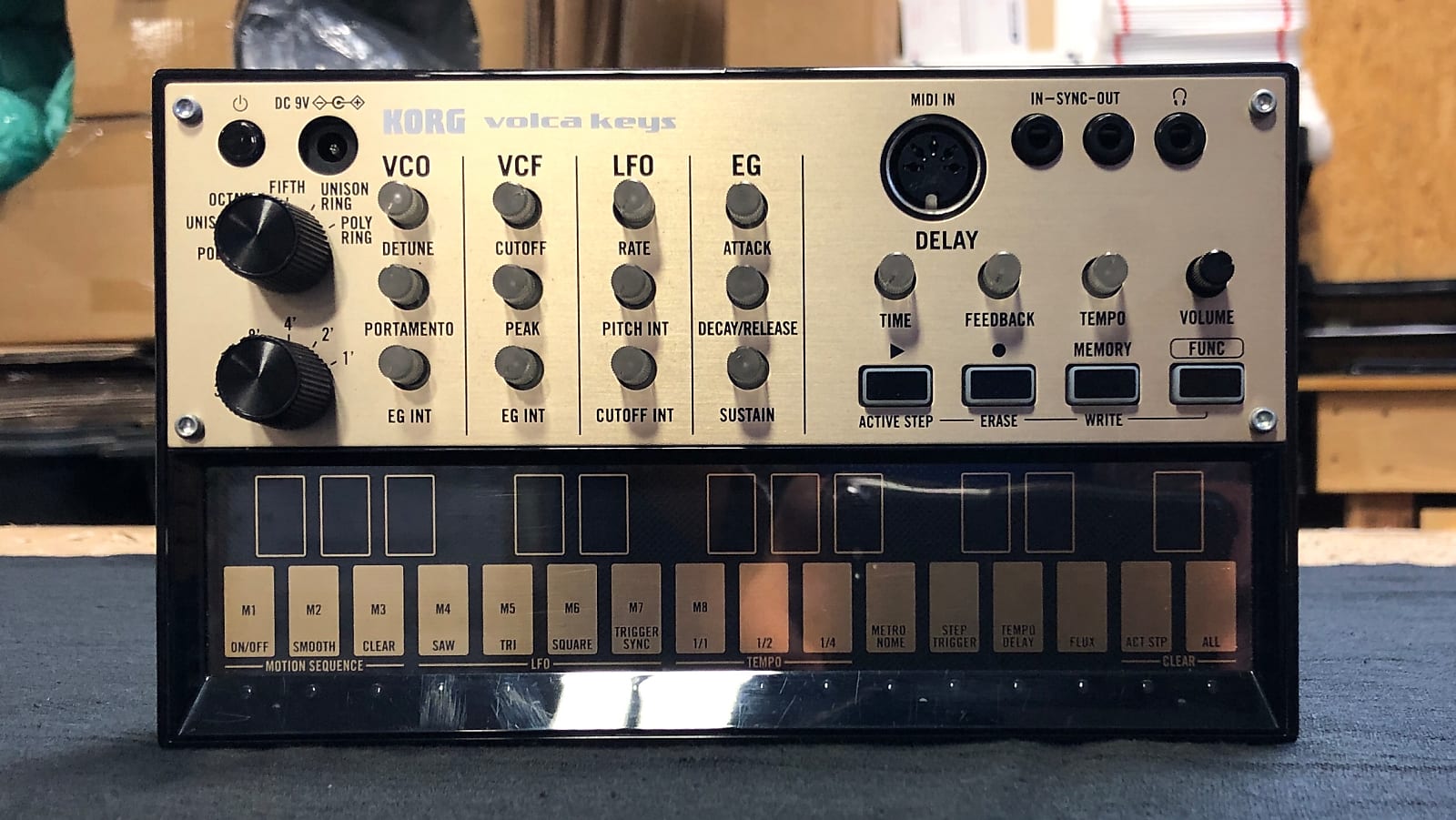 MATRIXSYNTH: Korg Volca Keys Analog Loop Synth w/ Monotron Delay & Monotron Duo