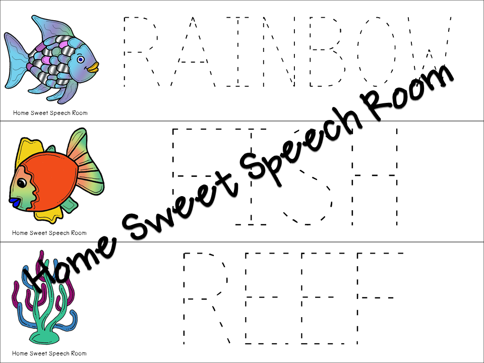 Rainbow Fish Book Characters