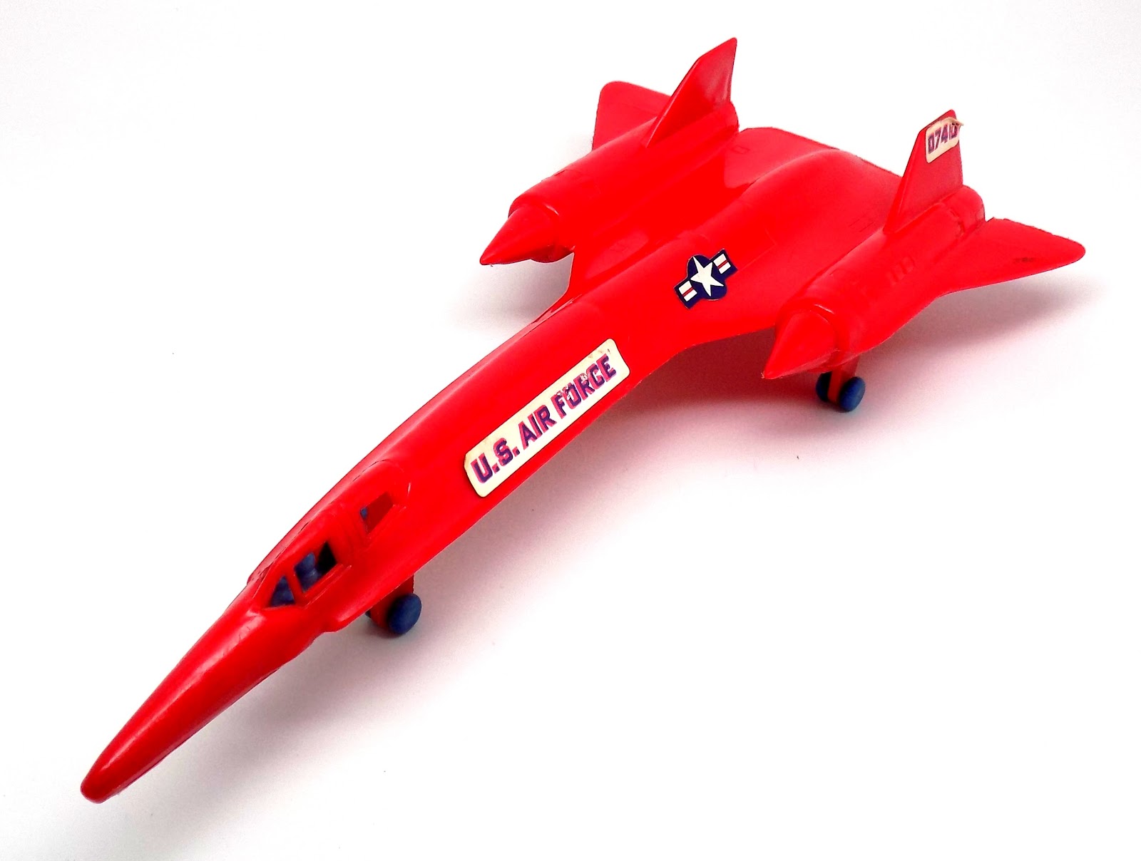 Toys and Stuff: Gay Toys (or Processed Plastic?) SR-71 - Red SP