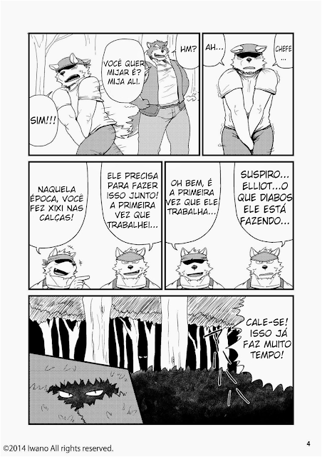 [MANGA] Boss and the Mysterious Medicine (Iwano) Português - [ F ] DE FURRY
