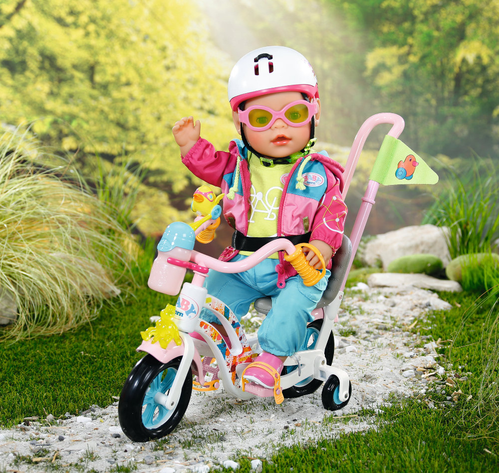 Fietsplezier met BABY born® - Getest op kinderen