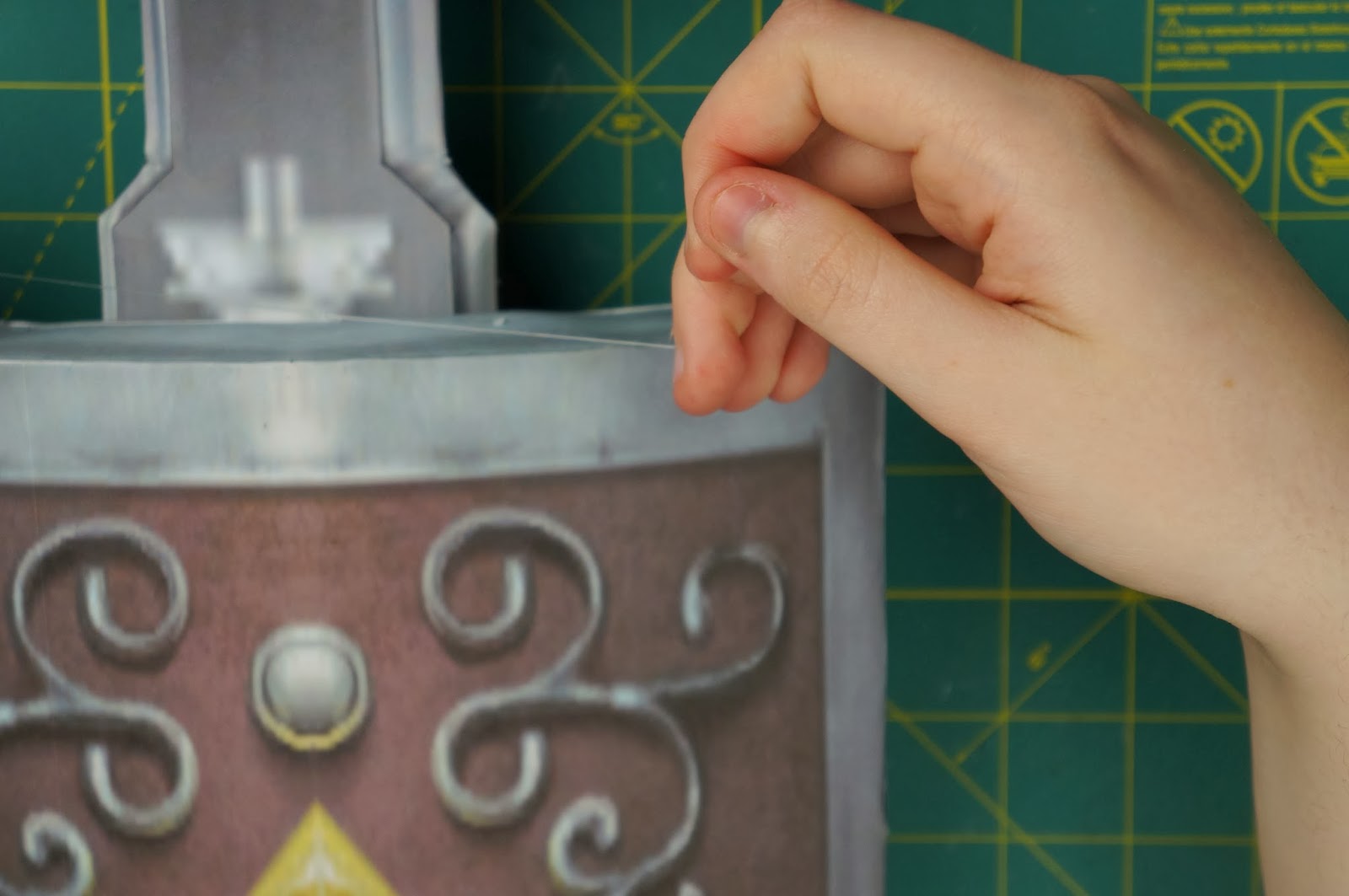 Otaku Crafts: Wind Waker Master Sword & Shield Wall Decoration