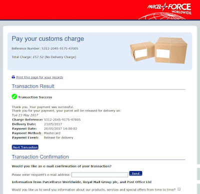 The Outdoor Traditionalist : Purchasing kit from non-EU countries