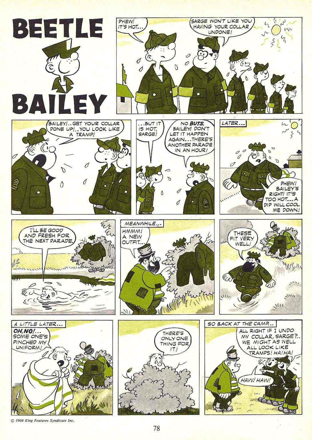 1966 My Favorite Year: UK Popeye and Beetle Bailey
