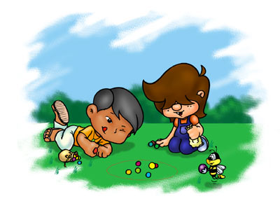 Juegos, juguetes y mucho más.: Juego popular: Canicas