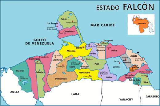 Lugares hermosos de la Tierra: Médanos de Coro, Falcón, Venezuela