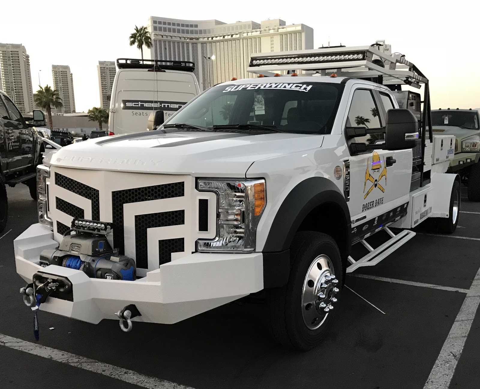 Just A Car Guy: Dozer Dave's impressive work truck