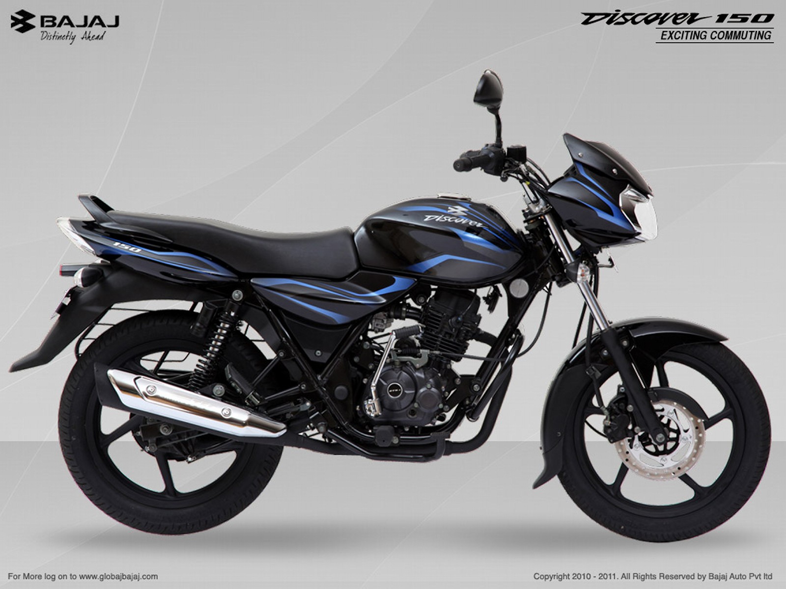 Motorcycle Pictures: Bajaj Discover DTS-i 150